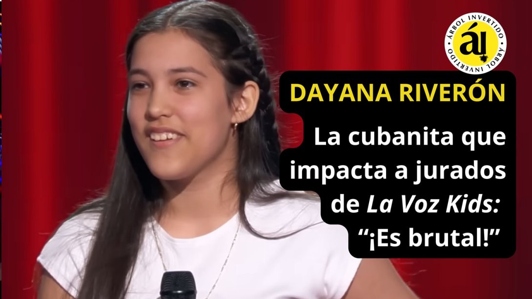 Dayana Riverón, la cubanita que impacta a jurados de La voz kids: "¡Es ...