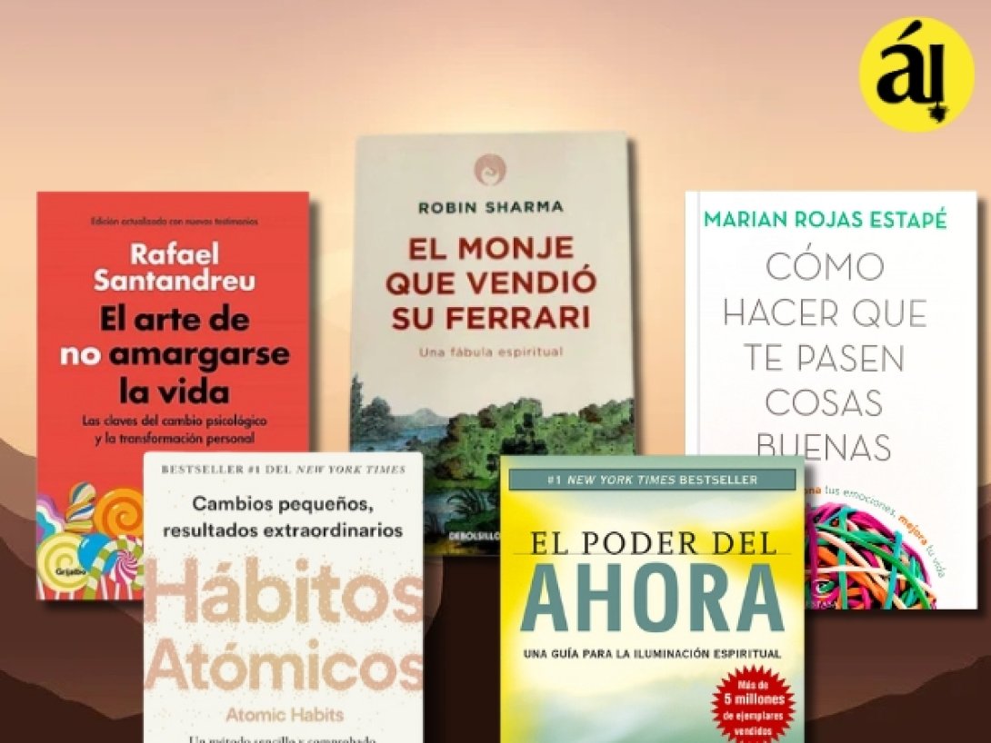 Cinco libros imprescindibles para cuidar tu salud mental