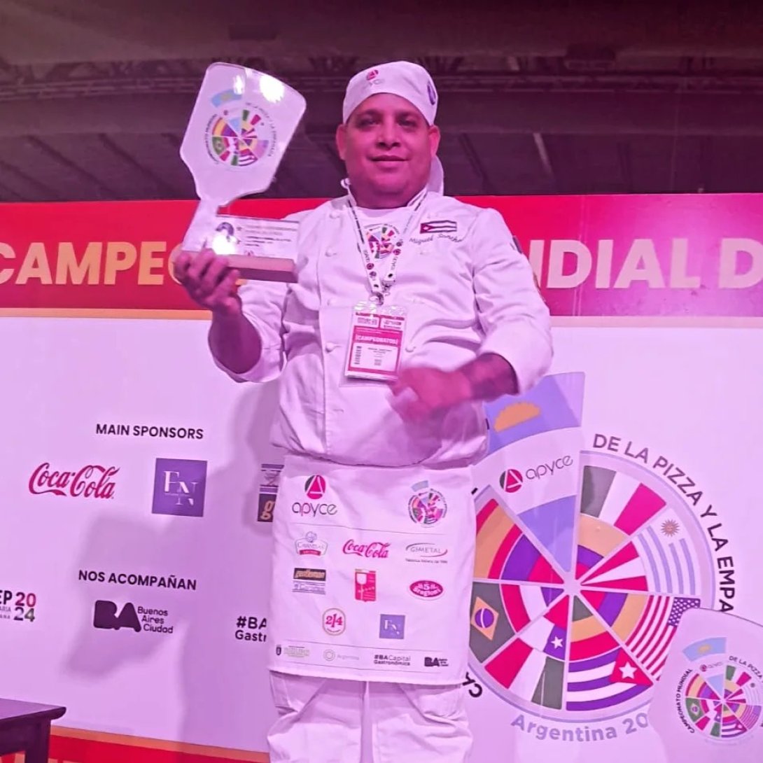 ¡Un cubano es el segundo mejor pizzero del mundo!