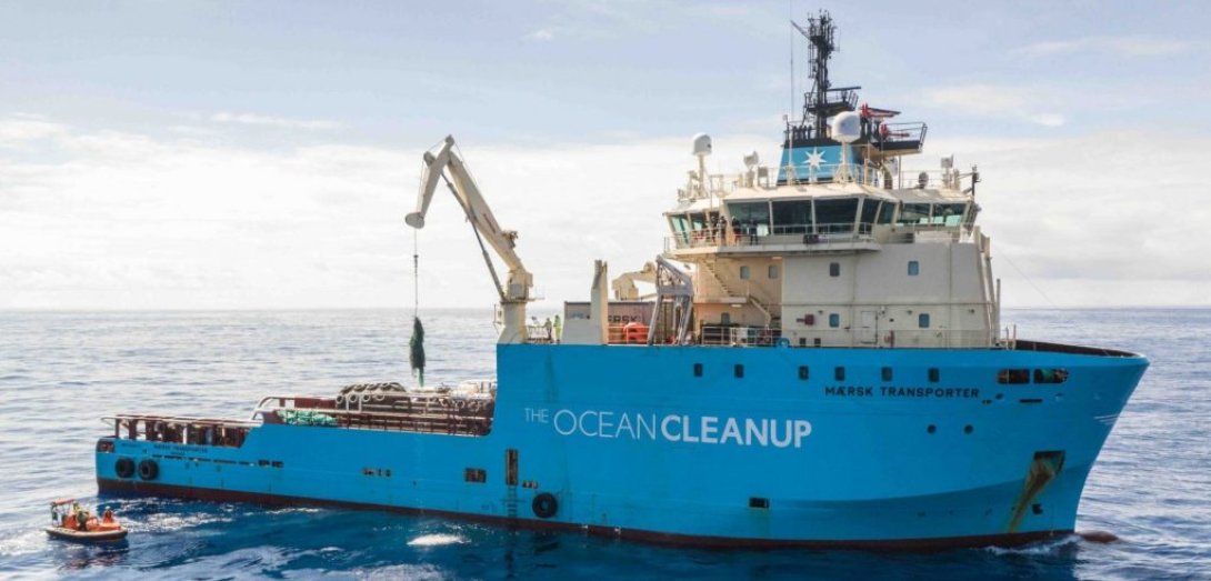 The Ocean Cleanup, la ONG que limpia el plástico del océano